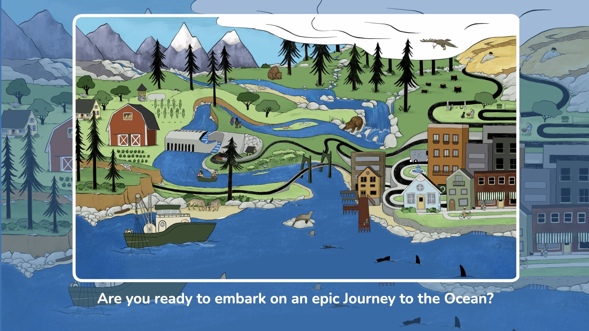 Journey to the Ocean: Life of a Salmon – Peekabook