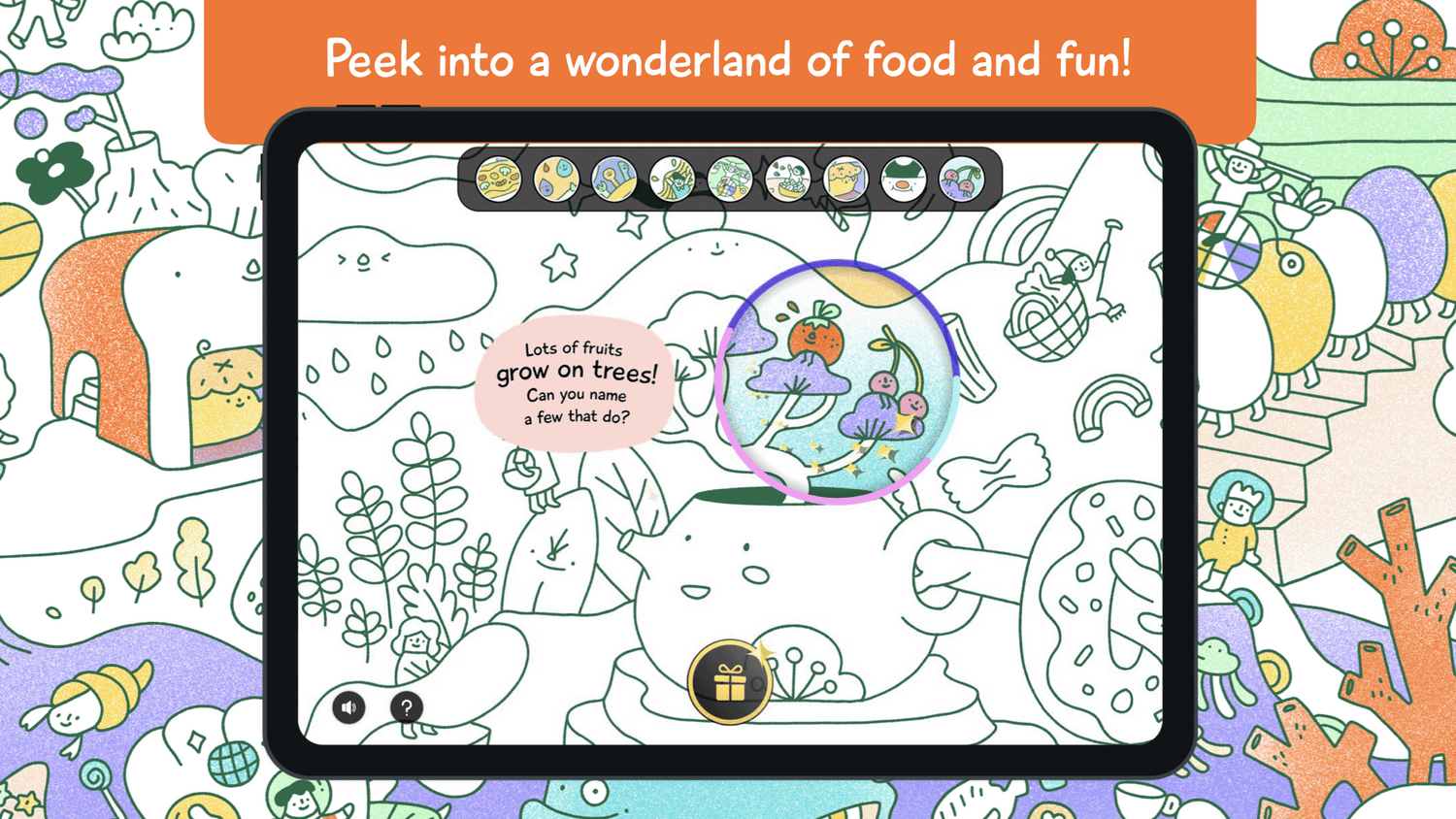 Wonderfood Wonderland – Peekabook